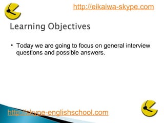 Business English interview questions | PPT | Resume Writing and Advice ...