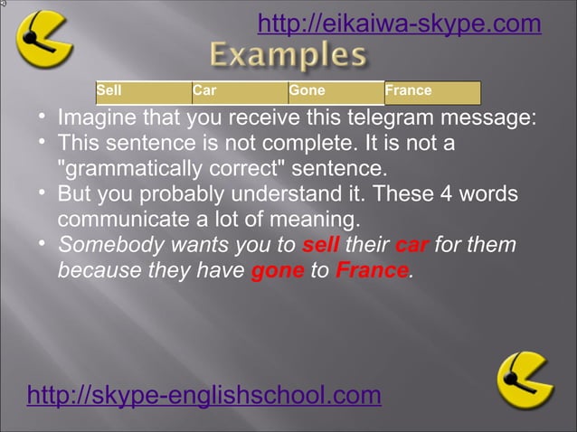 Learning English Pronunciation sentence stress1 | PPT