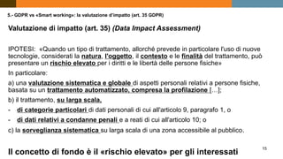 Digital transformation: Smart Working, sicurezza e dati personali | PPT