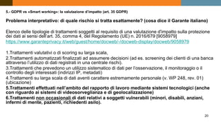 Digital transformation: Smart Working, sicurezza e dati personali | PPT