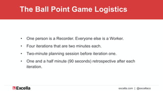 Agile 2020 Ball Point Game | PPTX