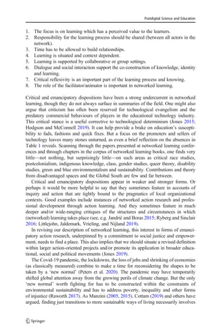 Networked Learning: Inviting Redefinition | PDF