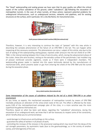 Tail seal sealants for EPB-TBM | PDF