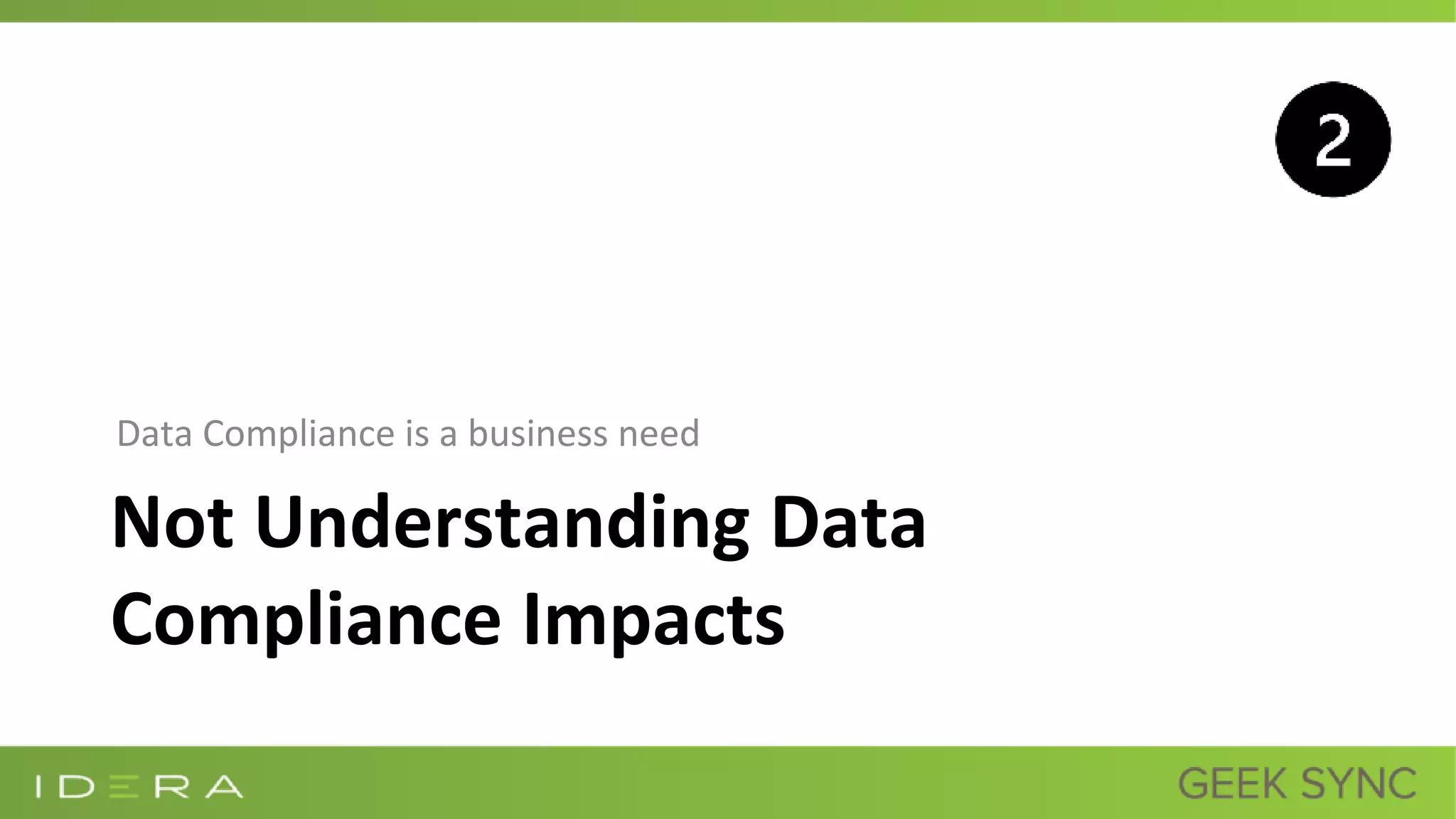 Geek Sync | Avoid the Seven Mistakes Data Modelers Make in Aiding Data Governance | PPT