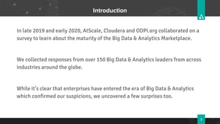 2020 Big Data & Analytics Maturity Survey Results | PPT