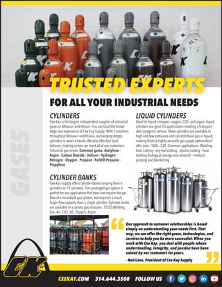 Cee Kay Supply Capabilities Brochure | PDF | Chemistry | Science