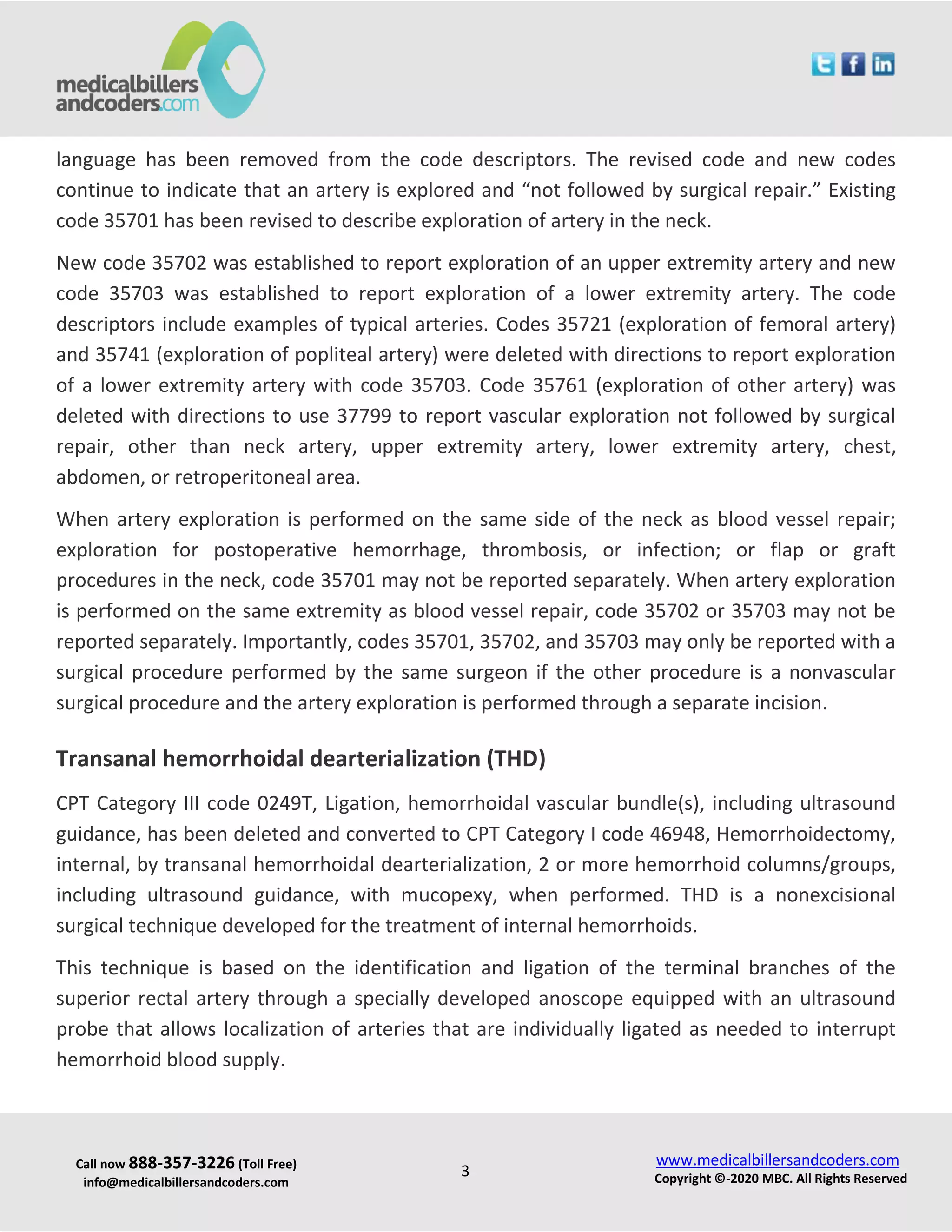 2020 Coding Updates for General Surgery | PDF