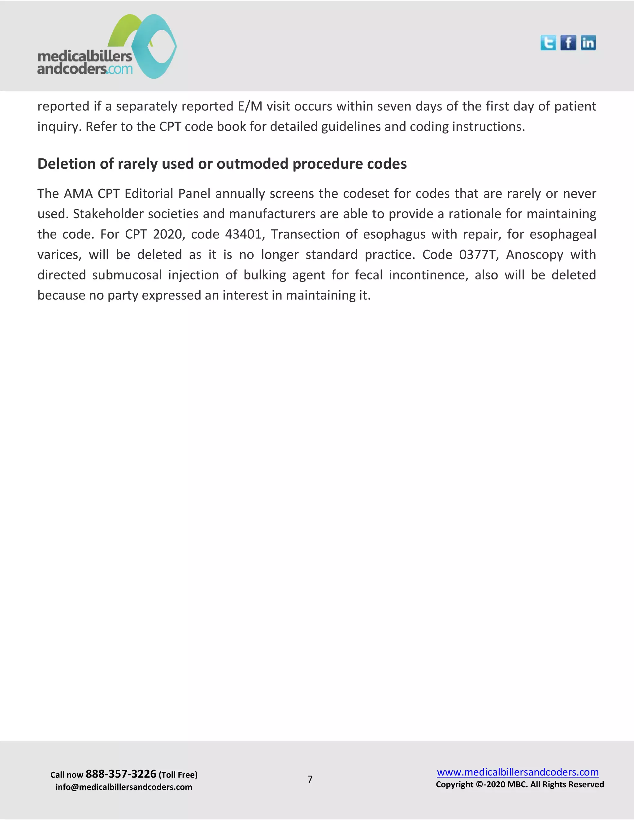 2020 Coding Updates for General Surgery | PDF