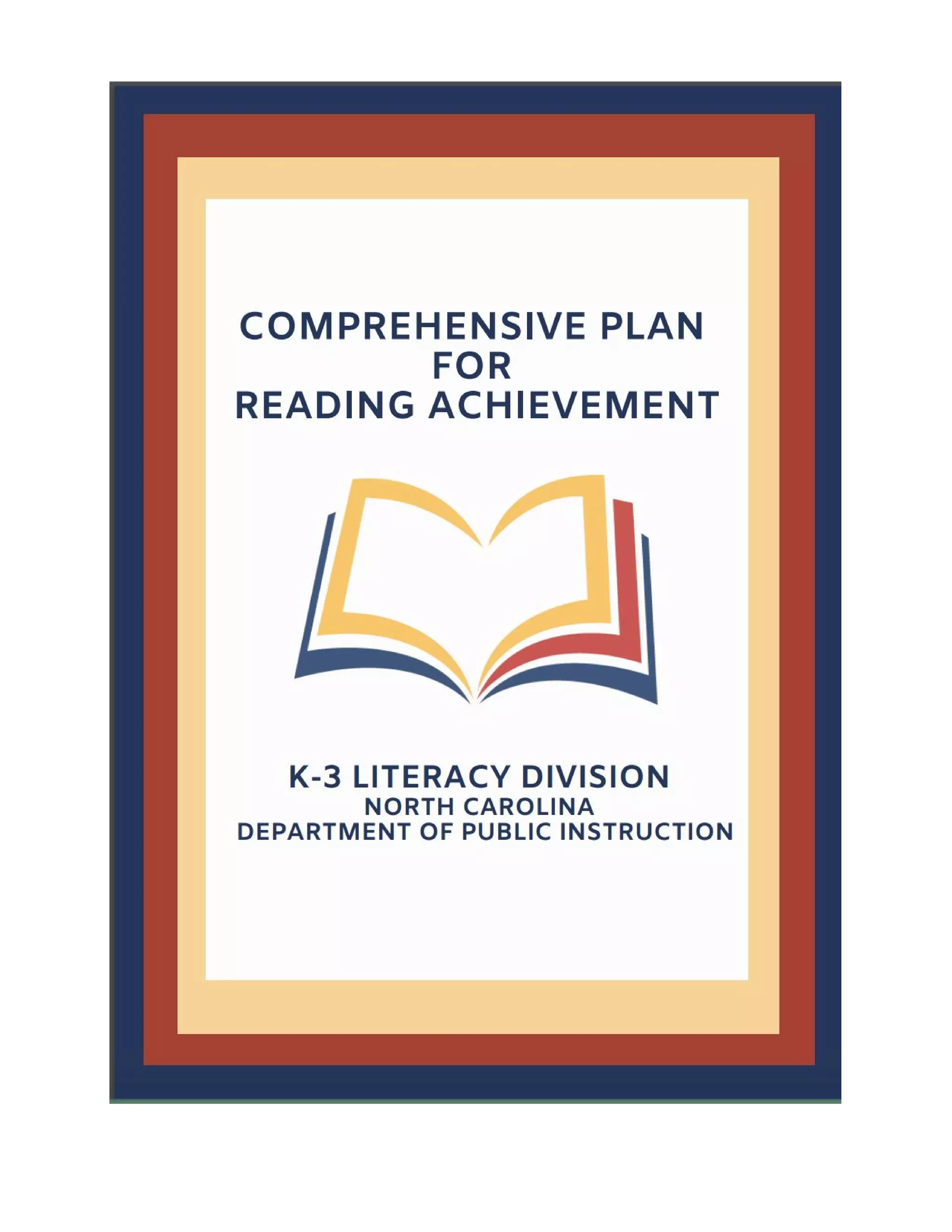 Comprehensive Plan for Reading Achievement | PDF
