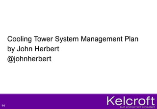 cooling tower management plan deck | PPT