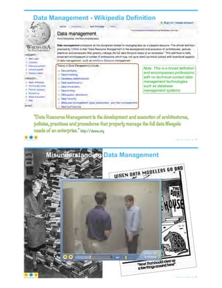 DataEd Slides: Data Management vs. Data Strategy | PDF