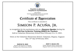 2020 DepEd Official Certificate Templates TeacherPH.com.pptx ...