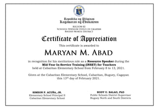 2020 DepEd Official Certificate Templates TeacherPH.com.pptx ...