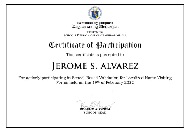 2020 DepEd Official Certificate Templates TeacherPH.com.pptx