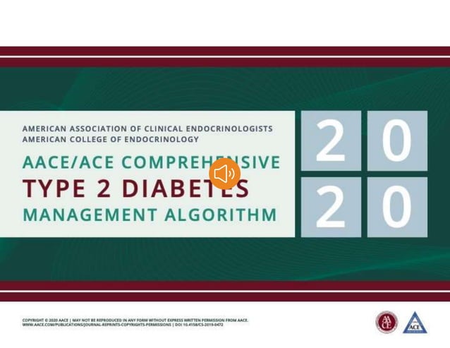 2020 diabetes algorithm-slides | PPTX