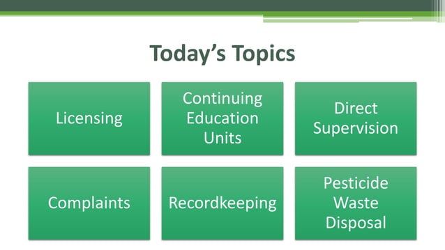 TDA Laws and Regulations - Perry Cervantes | PPT