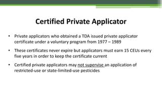 TDA Laws and Regulations - Perry Cervantes | PPTX