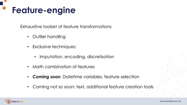 Streamlining Feature Engineering Pipelines with Open Source | PPT