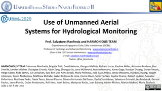Use of Unmanned Aerial Systems for Hydrological Monitoring | PPT