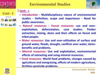 ENVIRONMENTAL STUDIES.ppt