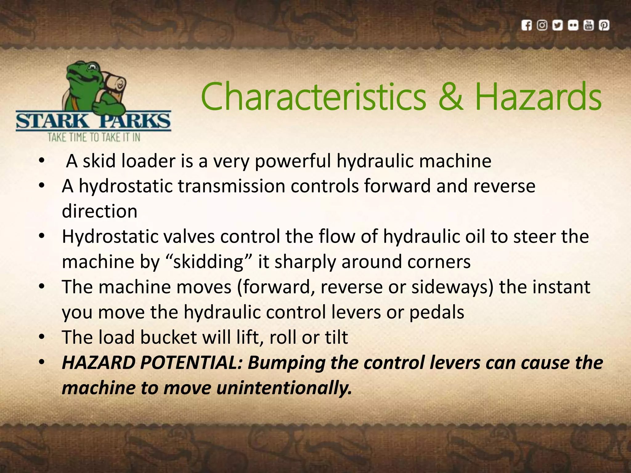 Equipment Operation, Skid Loader | PPTX