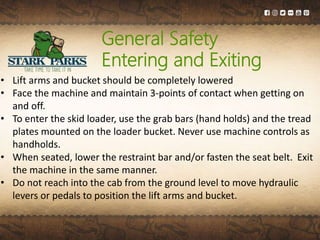 Equipment Operation, Skid Loader | PPTX