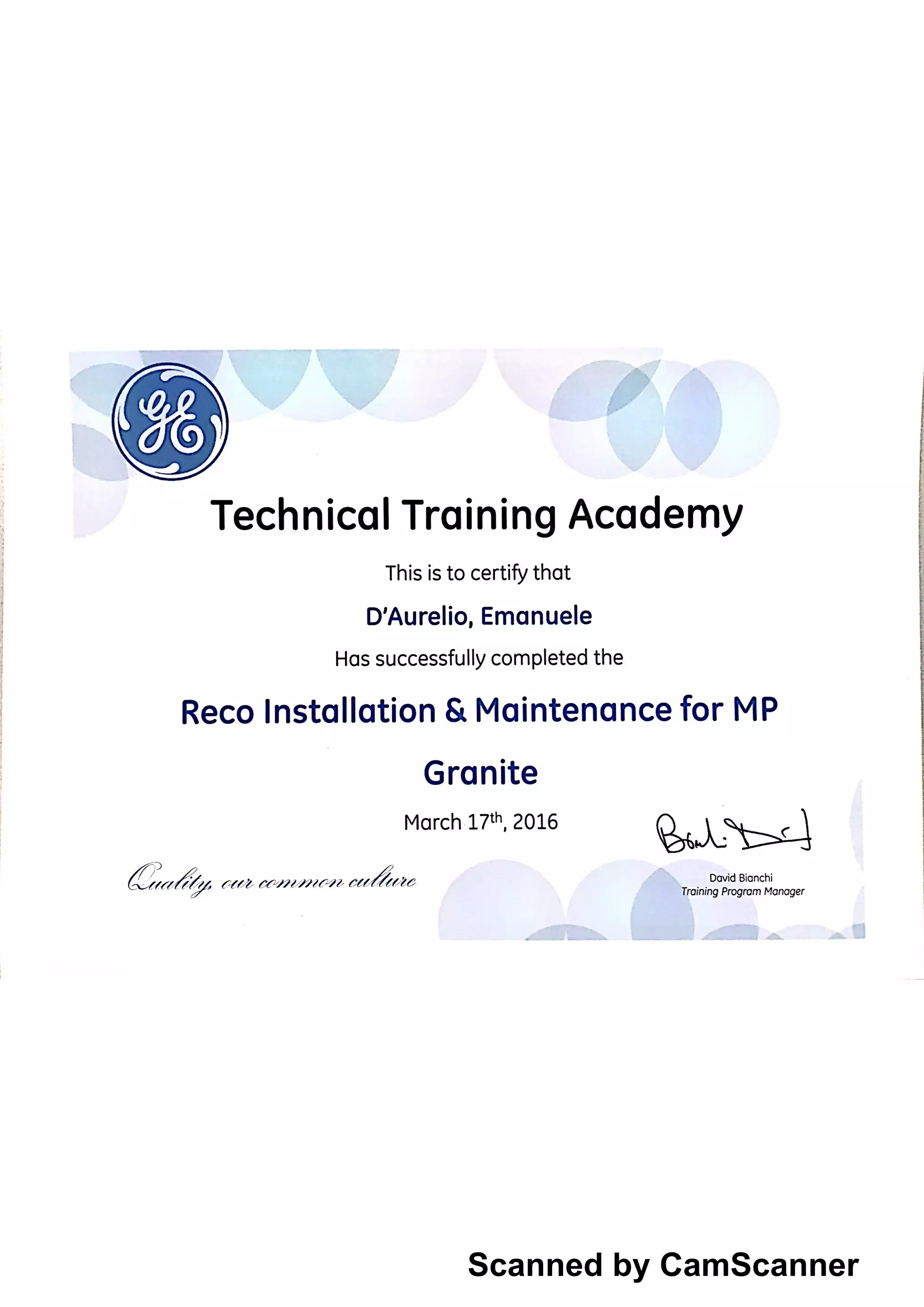Certificate Reco Installation & Maintenance | PDF