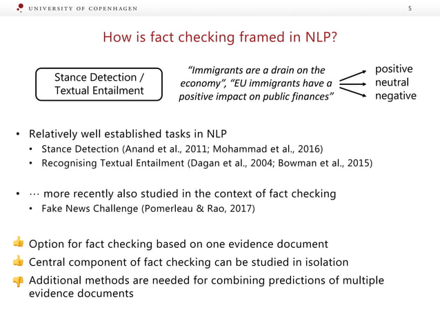 Towards Explainable Fact Checking | PDF