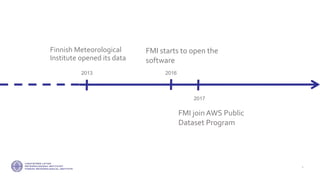 FMI Open Data on AWS Public dataset program | PPTX