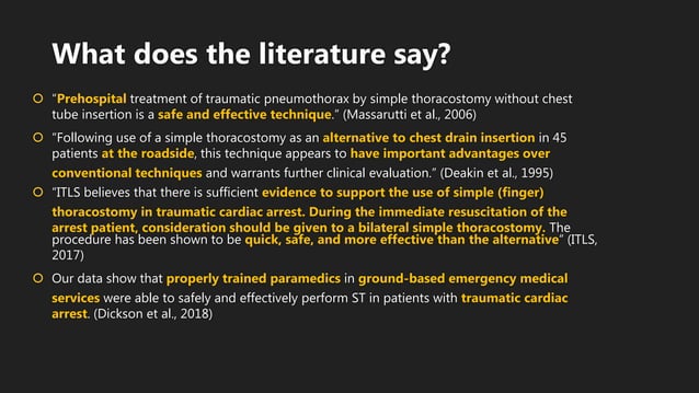 2020 fun with thoracostomy's | PPT
