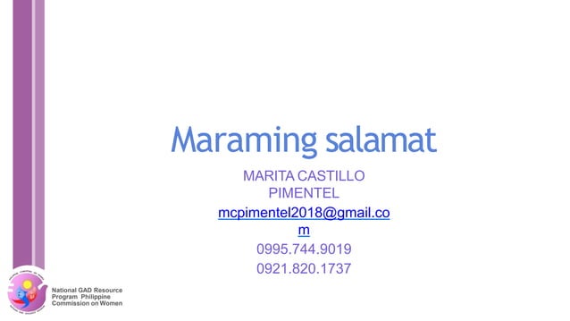 2020 GAD Webinar 1_Basic GAD Concepts.pptx | Debated Sensitive Social Issues | Sensitive Topics