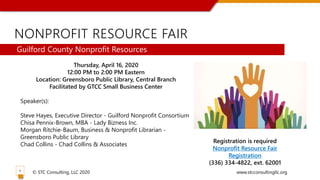 Developing Nonprofit Programs Seminar #2 | PPTX