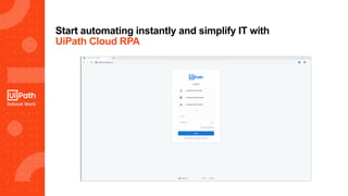 Be ready for hyperautomation with the UiPath RPA Platform | PDF | Cloud ...