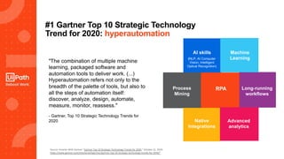 Be ready for hyperautomation with the UiPath RPA Platform | PDF | Cloud ...