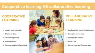Self Learning, Cooperative and Collaborative Learning | PPTX