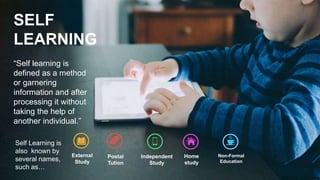 Self Learning, Cooperative and Collaborative Learning | PPTX