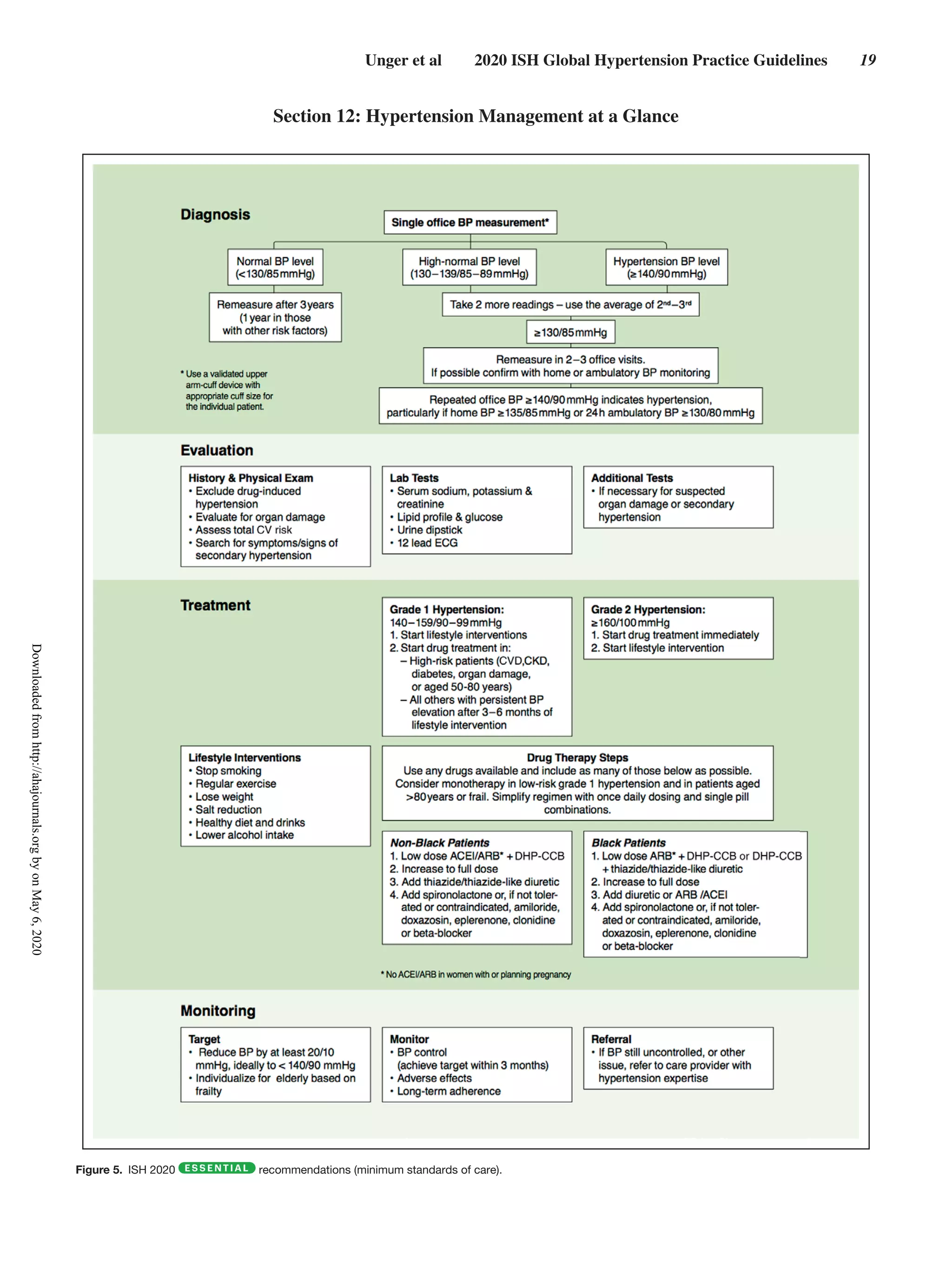 2020 International Society of Hypertension Global Hypertension Practice ...
