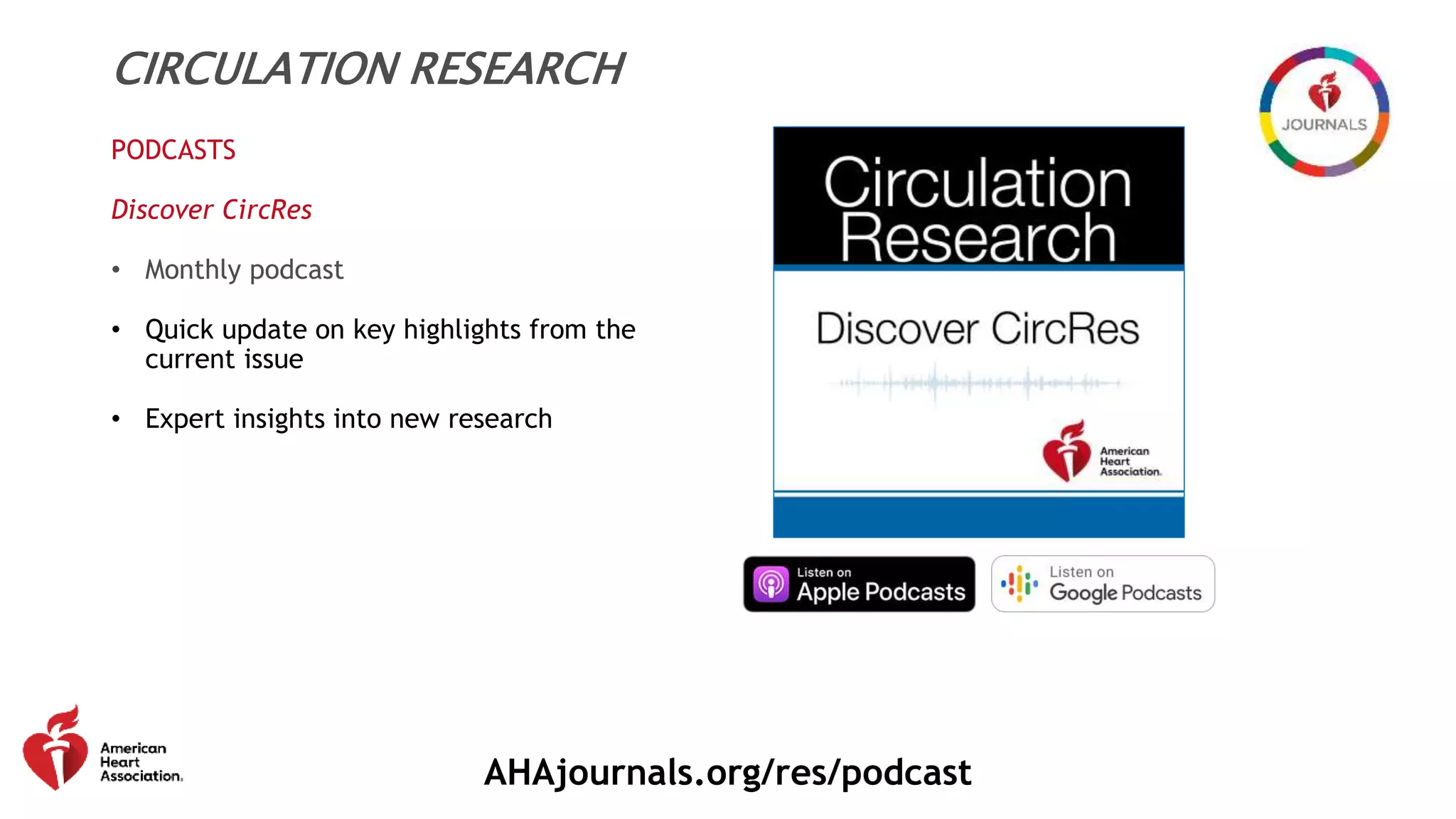 About the AHA Journals | PPTX