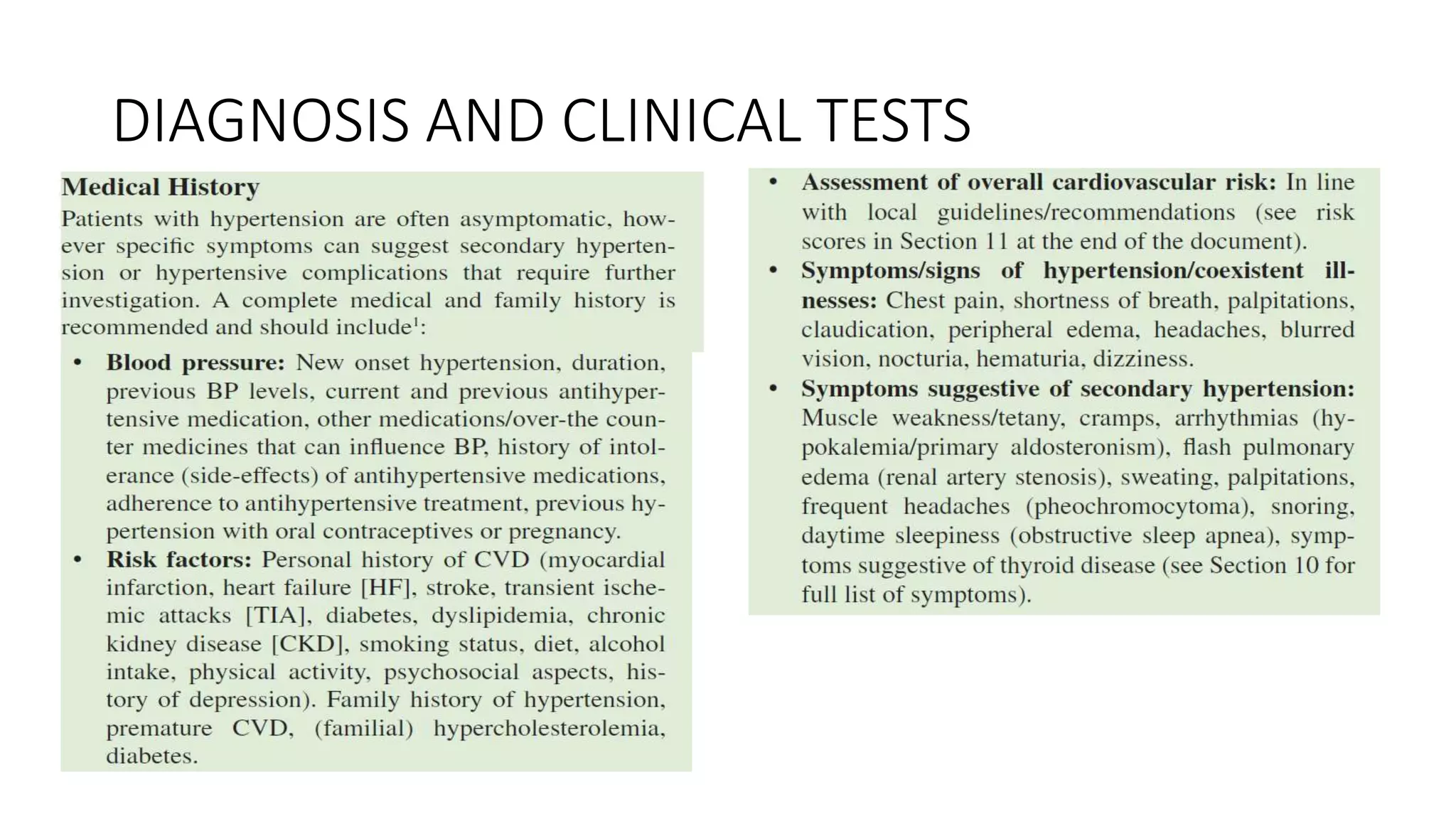 2020 International Society of Hypertension guidelines | PPT
