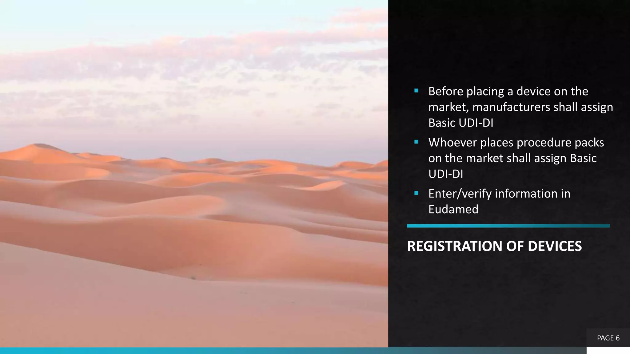 Medical Devices Regulation (MDR) 2017/745 - Identification, traceability | PPTX