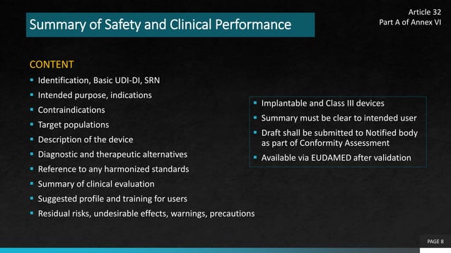 Medical Devices Regulation (MDR) 2017/745 - Identification, traceability | PPTX
