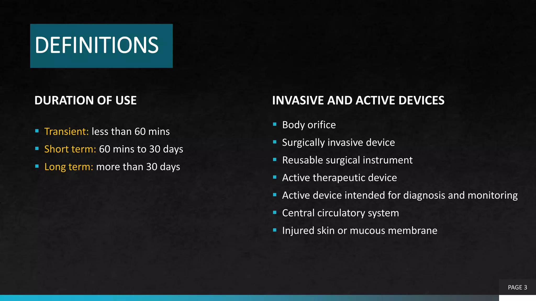 Medical Devices Regulation (MDR) 2017/745 - Classification of devices ...