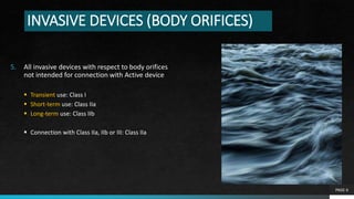 Medical Devices Regulation (MDR) 2017/745 - Classification of devices ...