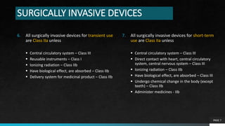 Medical Devices Regulation (MDR) 2017/745 - Classification of devices ...