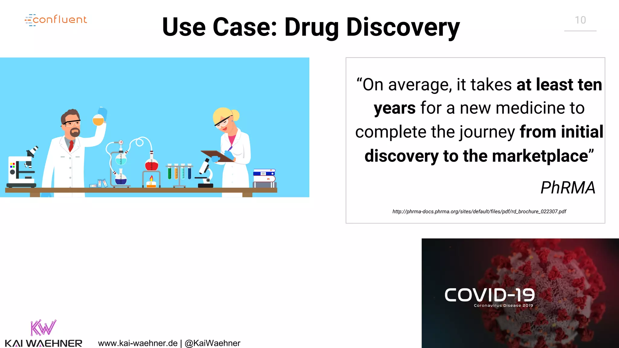 Machine Learning with Apache Kafka in Pharma and Life Sciences | PPT