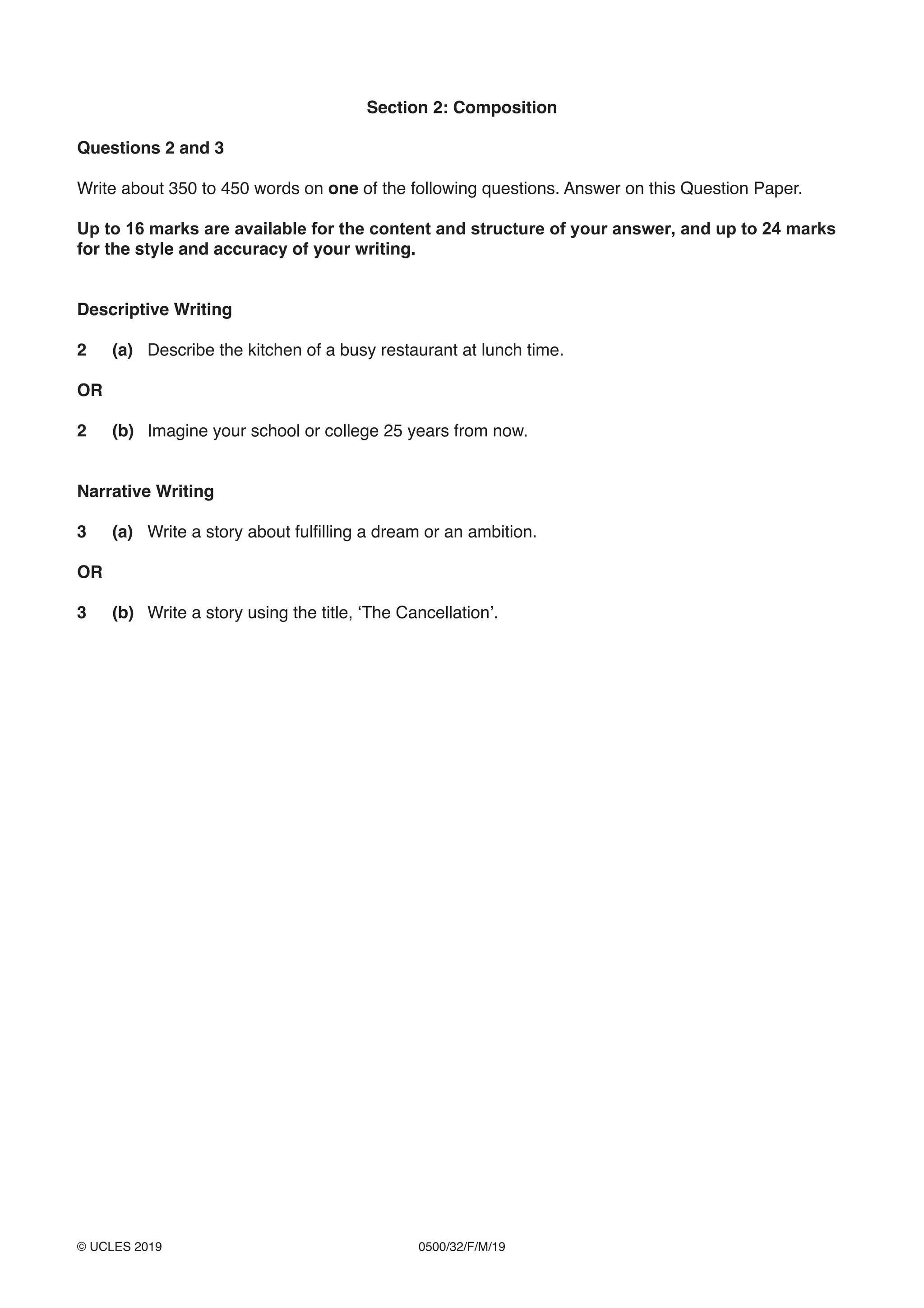 PRACTICE MOCK TEST 1 2020 QUESTION PAPER 2 | PDF