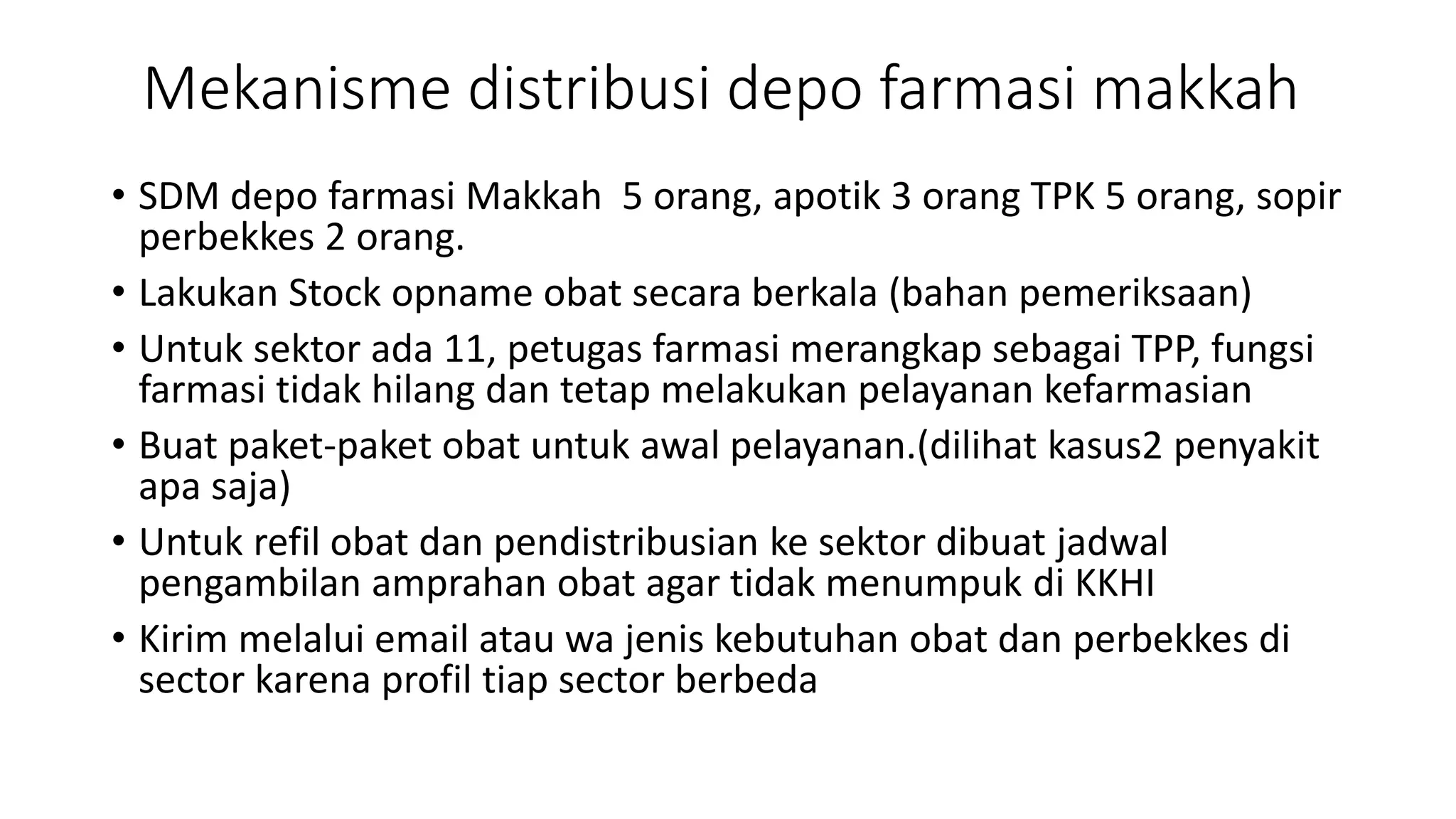 2020 mekanisme distribusi obat dan perbekalan kesehatan pelayanan ...