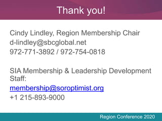 2020 Membership Chair Presentation | PPTX