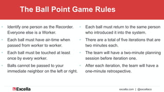 Ball Point Game: Self-organizing Your Flow of Work | PPTX