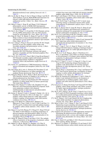 Heterojunctions of halogen-doped carbon nitride nanosheets and BiOI for ...